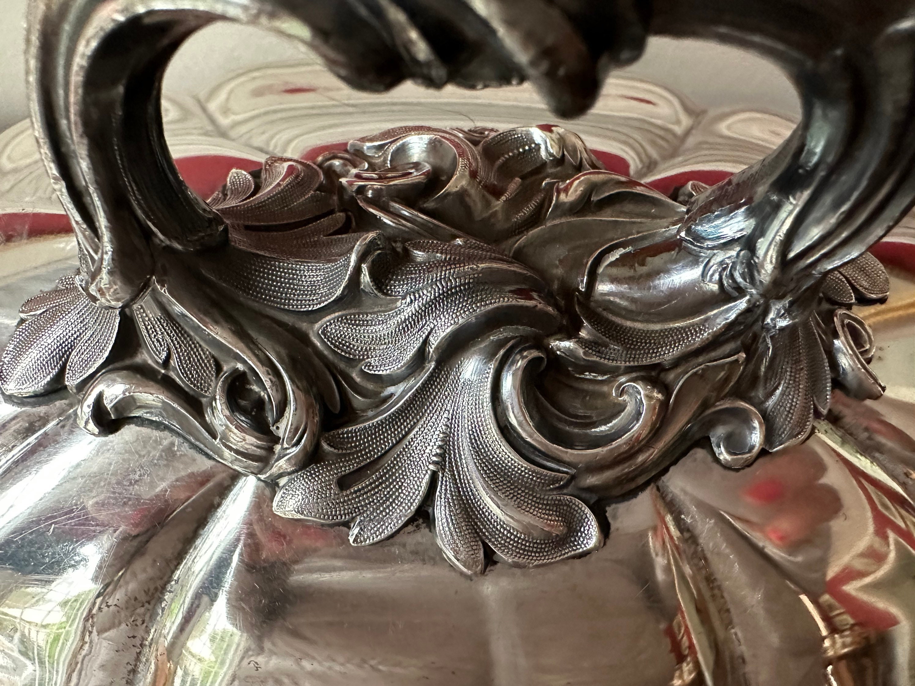 Fancy English Silverplate Sheffield Meat Dome, 19th Century - Etsy