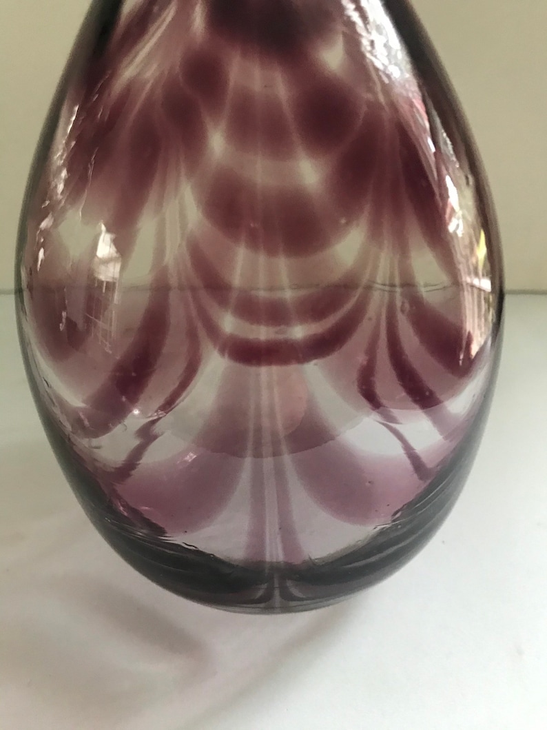Richard Harkness Art Glass Hand Blown Vase 6” Tall, Scarce - Etsy