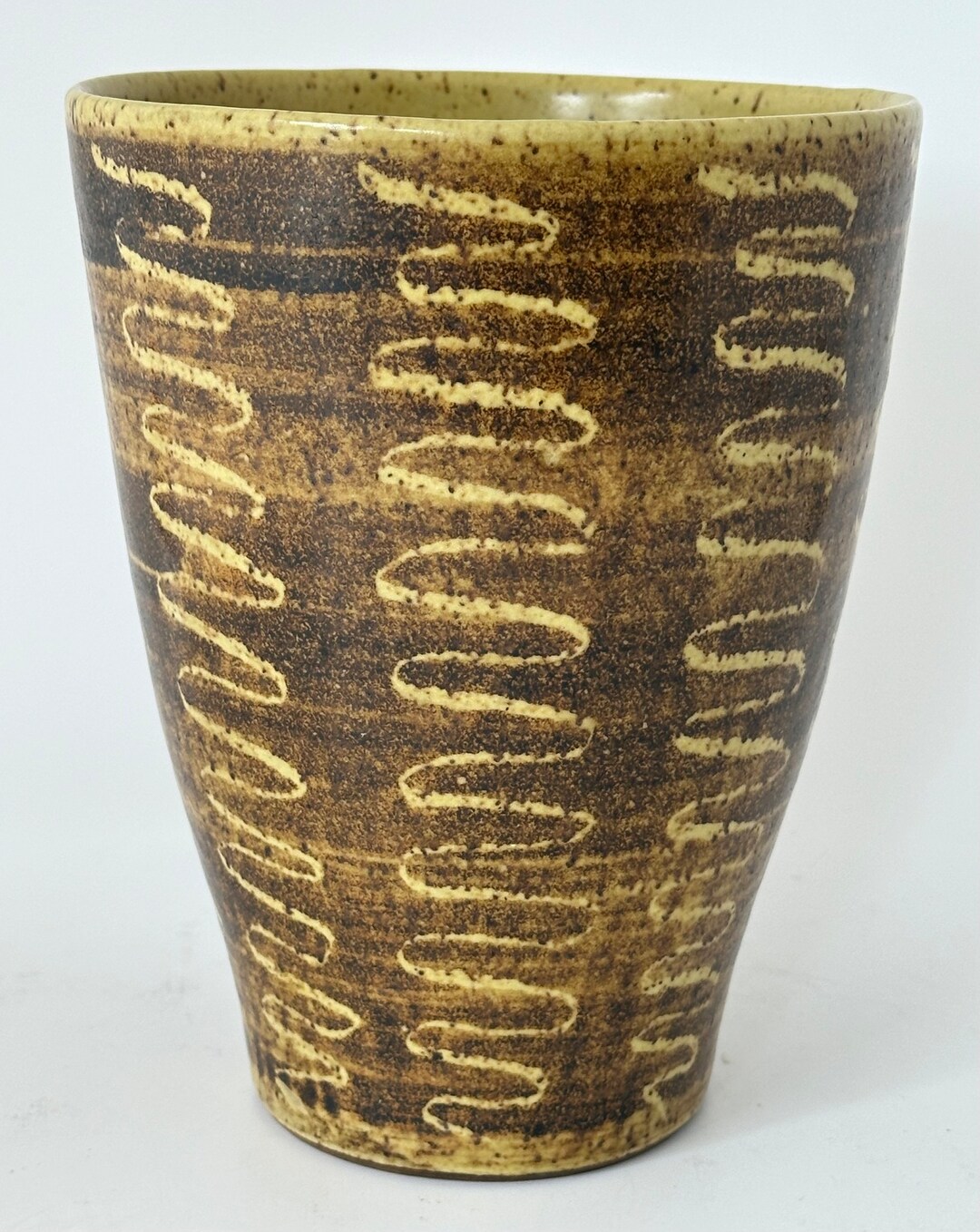 Rare Frank Mann Pottery Vase - Mid Century Modern - Etsy