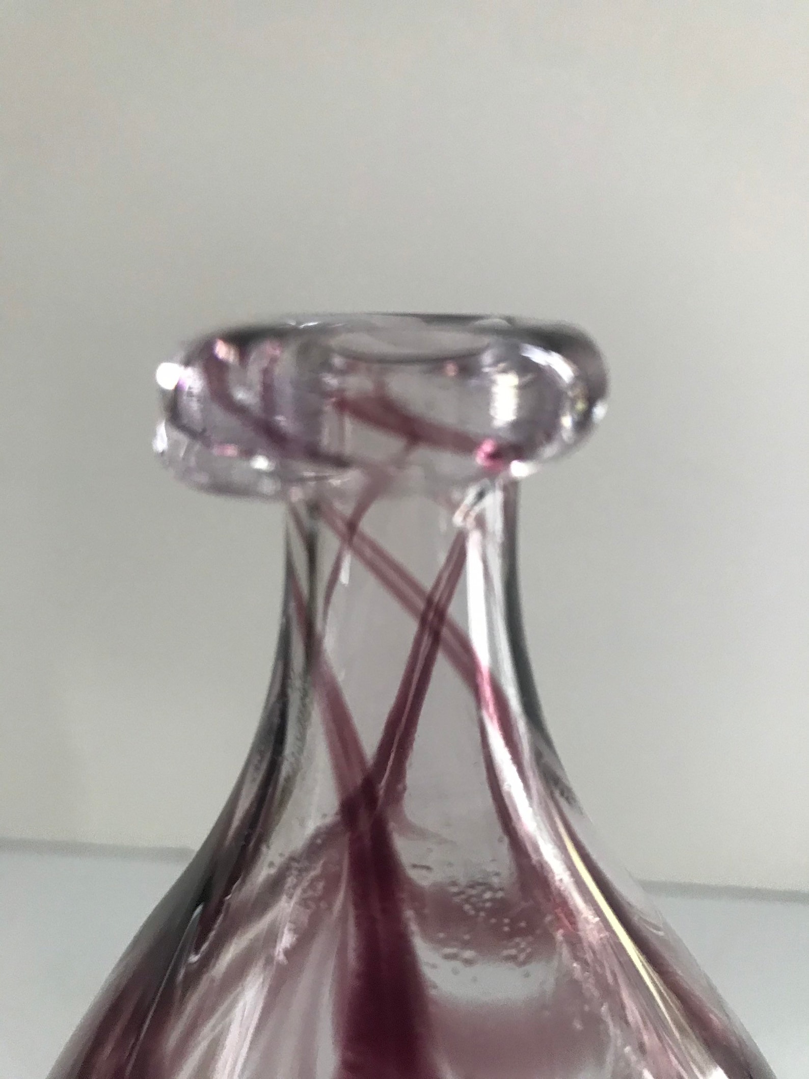 Richard Harkness Art Glass Hand Blown Vase 6” Tall, Scarce - Etsy