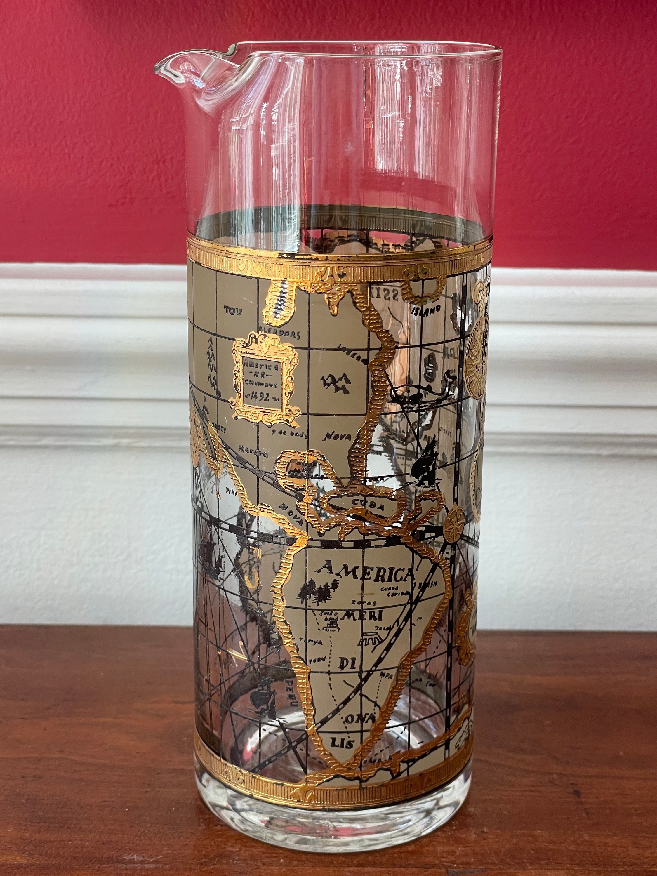 Pitcher Of World Map