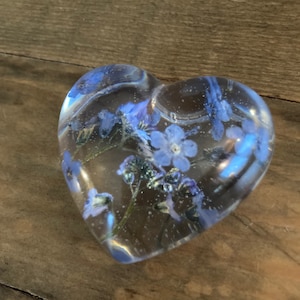 Handmade • Forget-me-not • Pocket • Heart - Etsy UK
