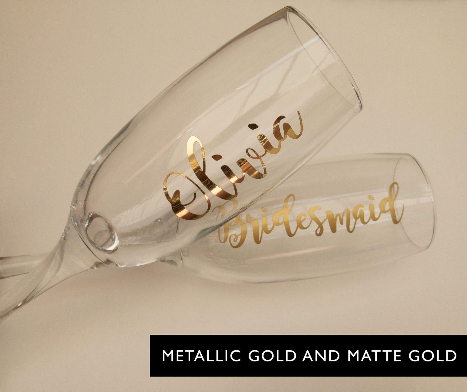 DIY Wedding Decals Champagne Flute, Wedding Vinyl Champagne Flutes ...
