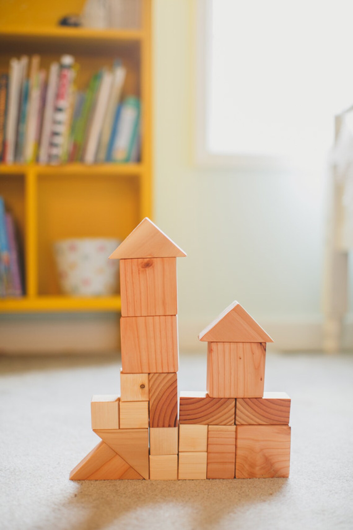 Kids Wooden Blocks-eco Friendly Wooden Blocks-handmade Kids | Etsy