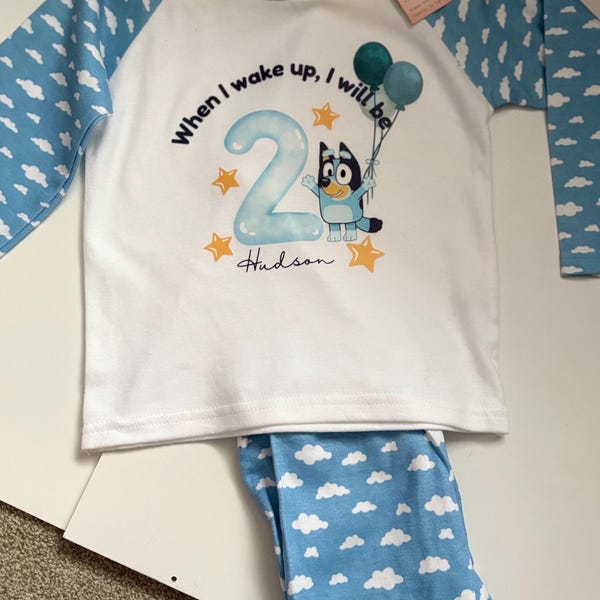 When I Wake up I Will Be 1 Pajamas - Etsy UK