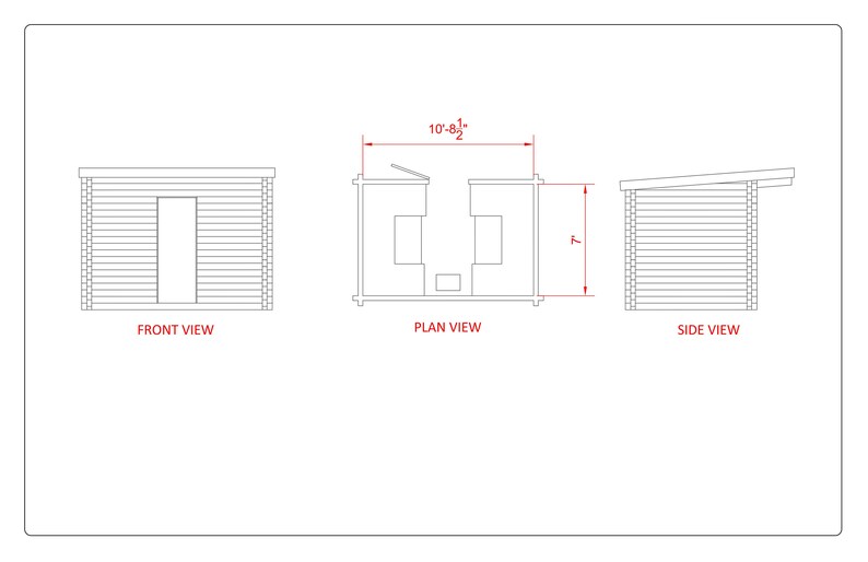 Premium Cedar Sauna Easy Assembly Kit Authentic - Etsy