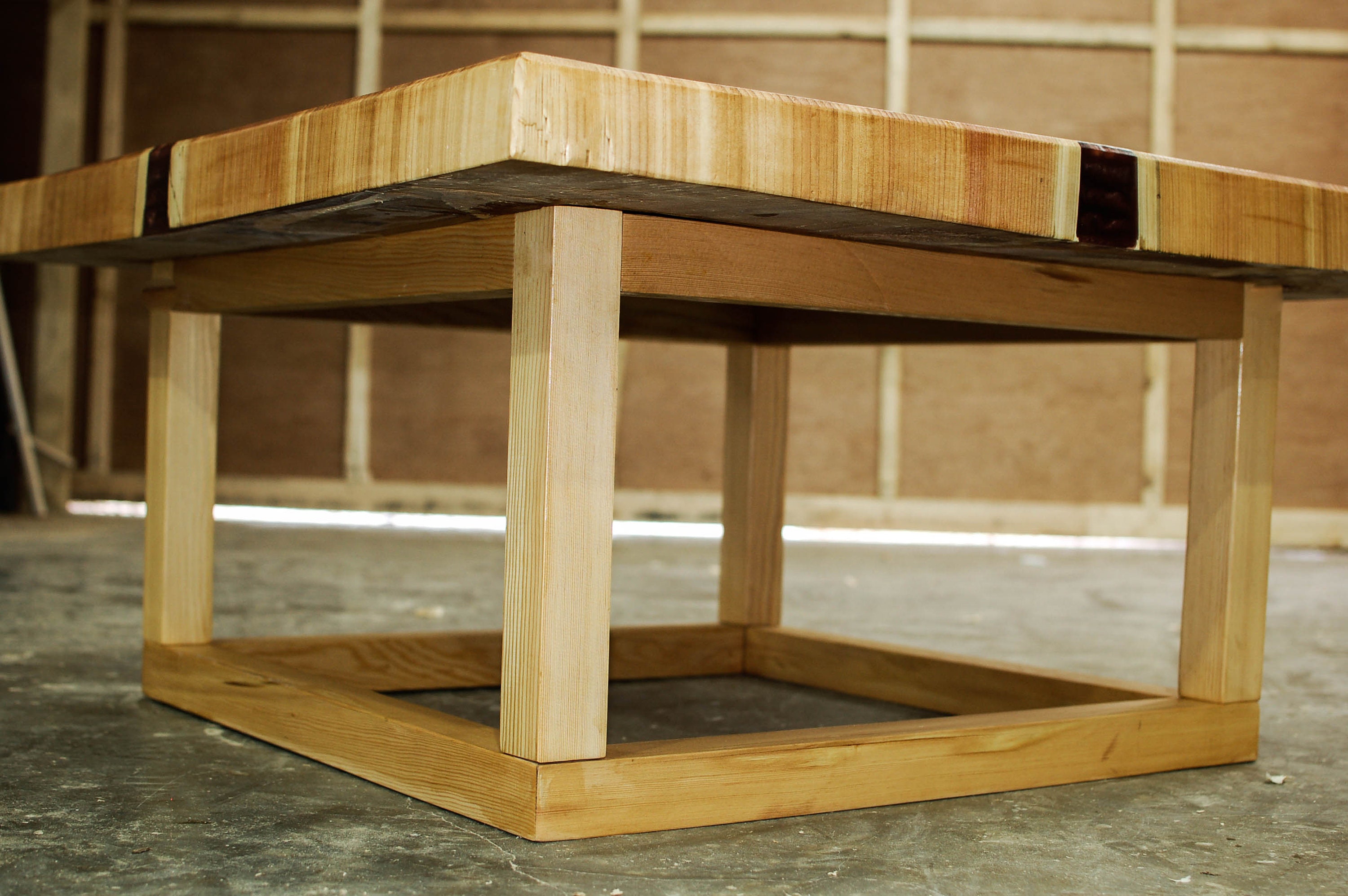 Reclaimed Old Growth Cedar Epoxy Table Sustainable Home Decor Made to ...