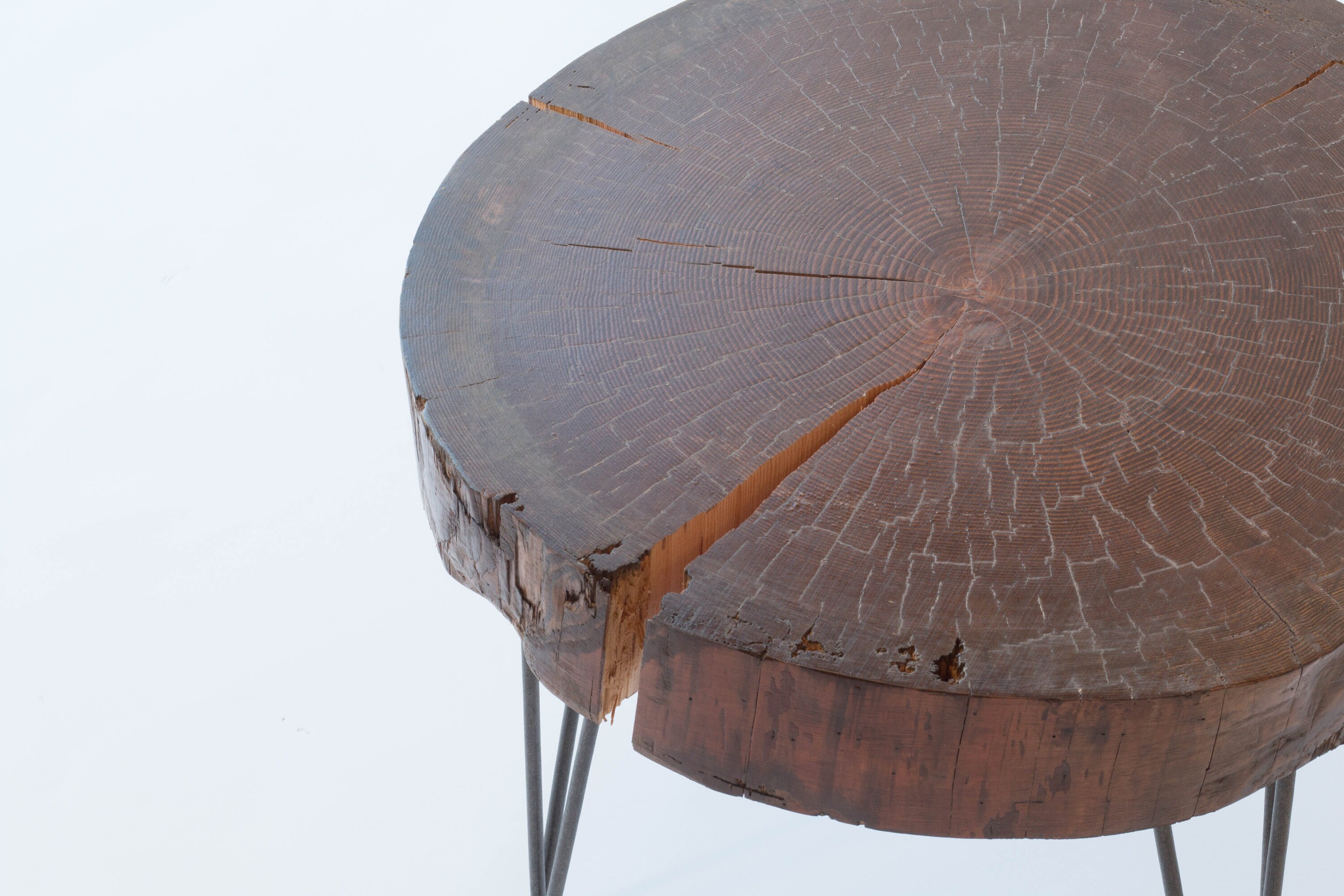 Beautiful Reclaimed Douglas Fir End Table Natural Live Edge - Etsy