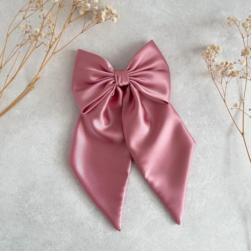 Dusty Rose Satin Fabric - Etsy