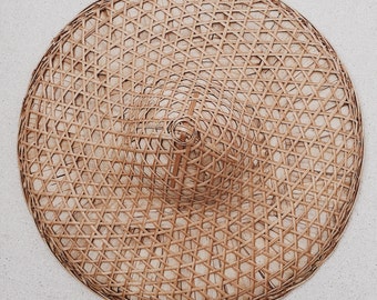 Rattan hat | Etsy