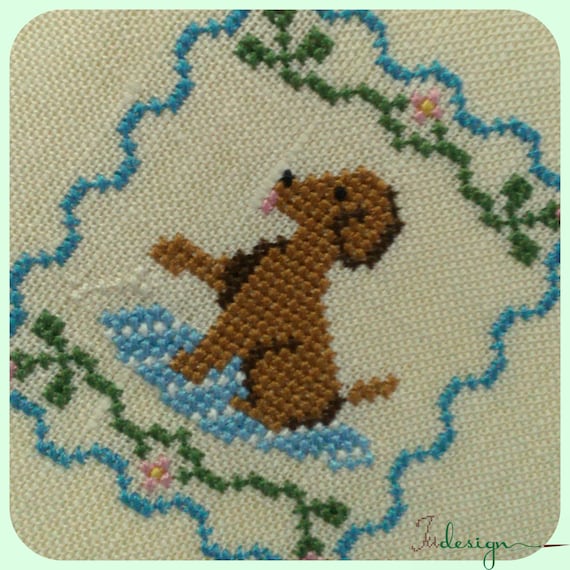 My Little Dog Cross Stitch Pattern - Etsy