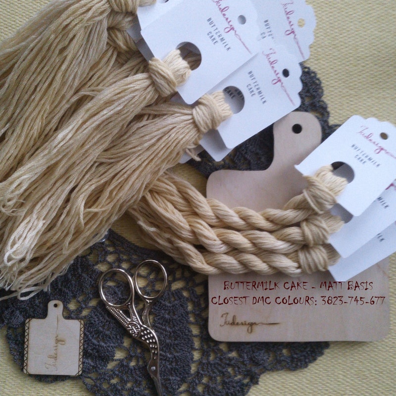 Buttermilk Cake Cross Stitch - Etsy Canada