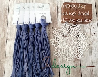 Hand Painted Matt Cotton Floss FULL BLOOM Hand Dyed Thread for ...