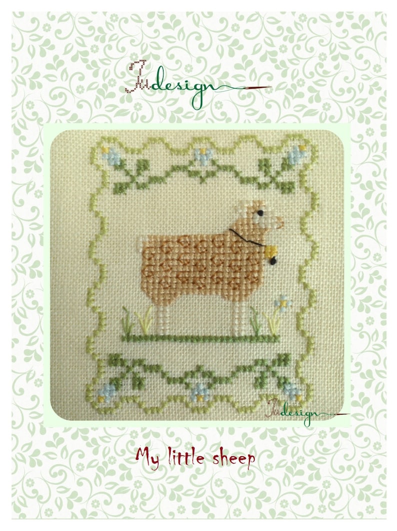 My Little Sheep Cross Stitch Pattern - Etsy