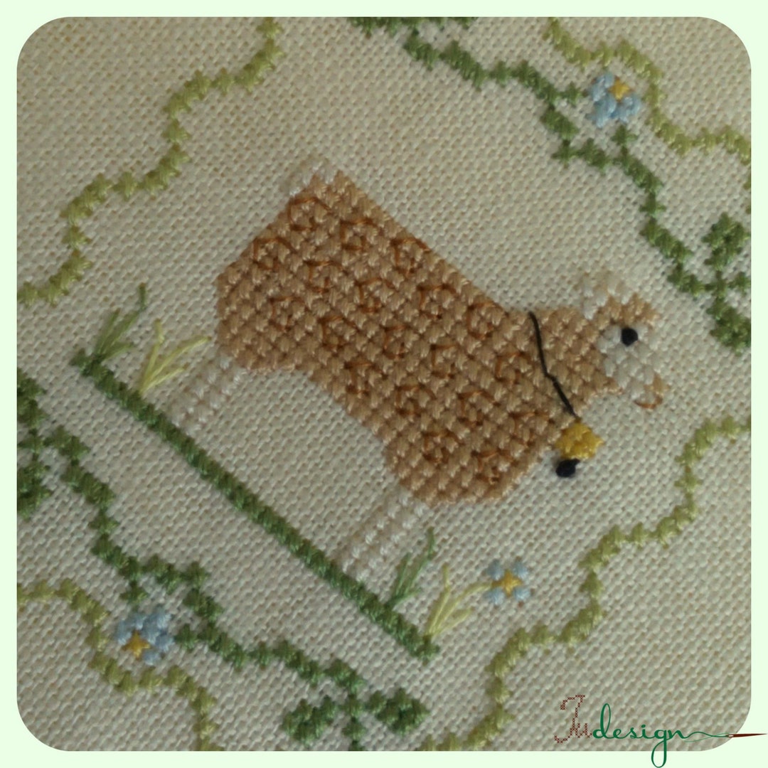 My Little Sheep Cross Stitch Pattern - Etsy