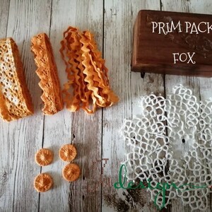 Hand Dyed Prim Pack in Color FOX - Etsy