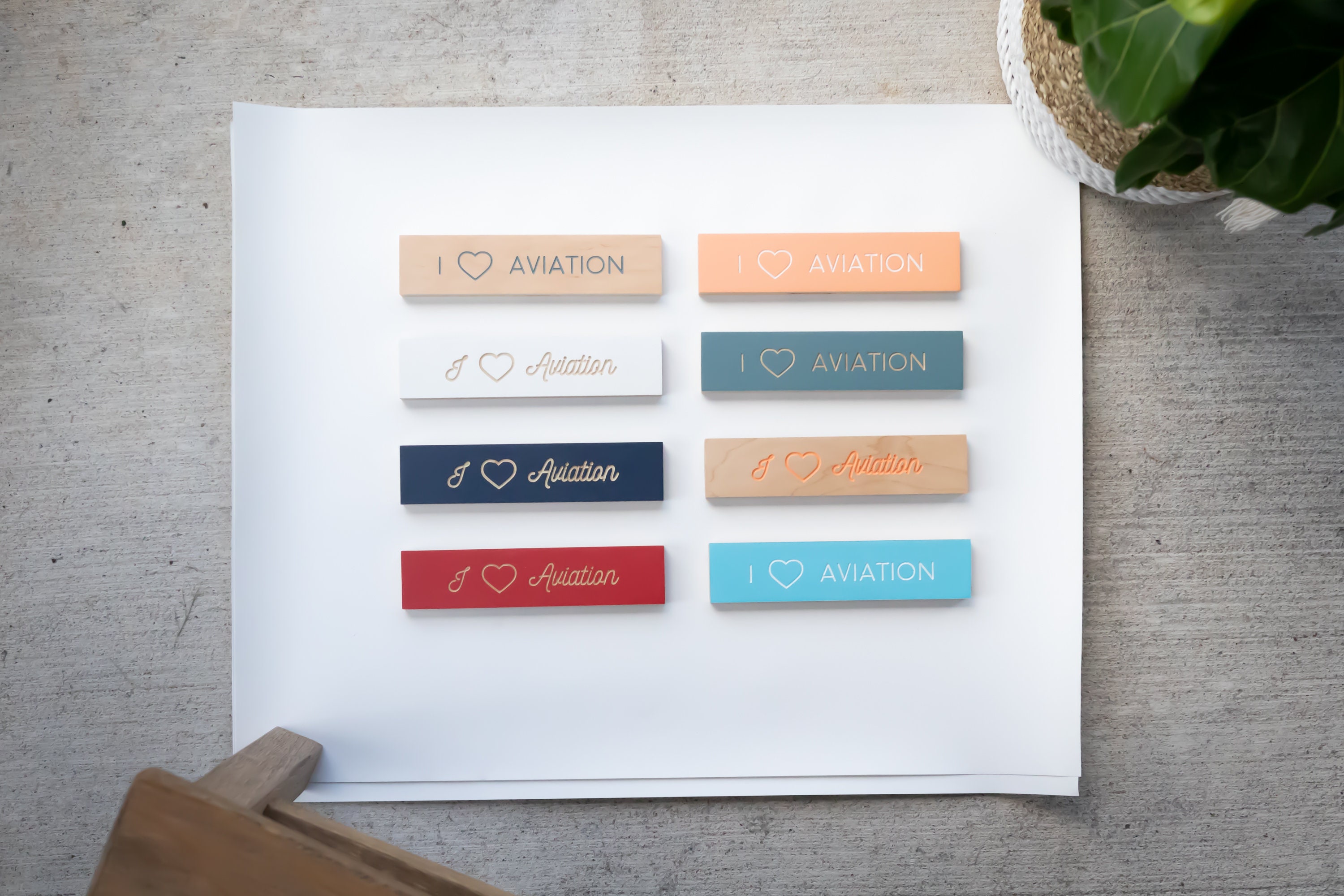 I Heart Aviation Aviation Sign Wood Engraved Sign I Love Aviation Home ...