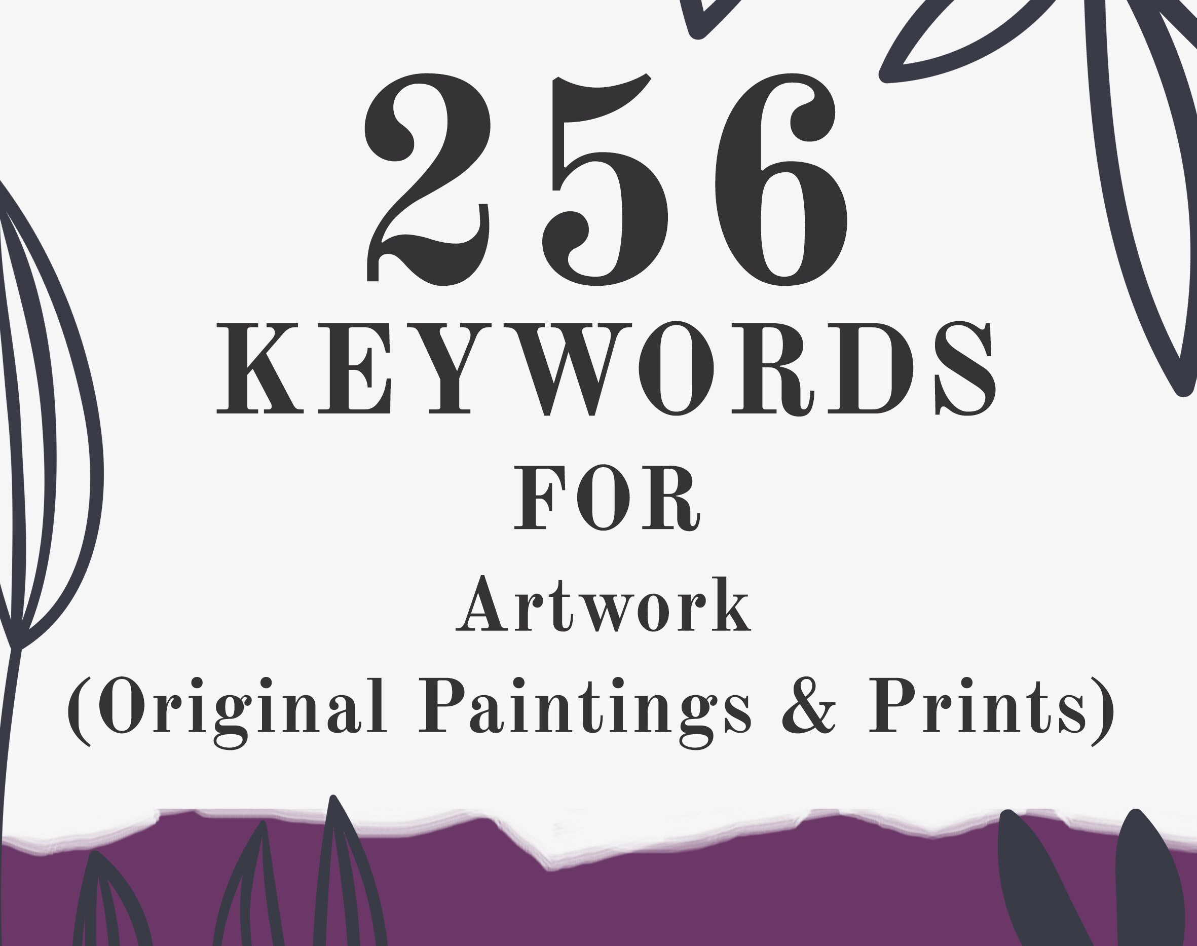 Keywords For Art Original Paintings Tags Wall Art Keywords | Etsy