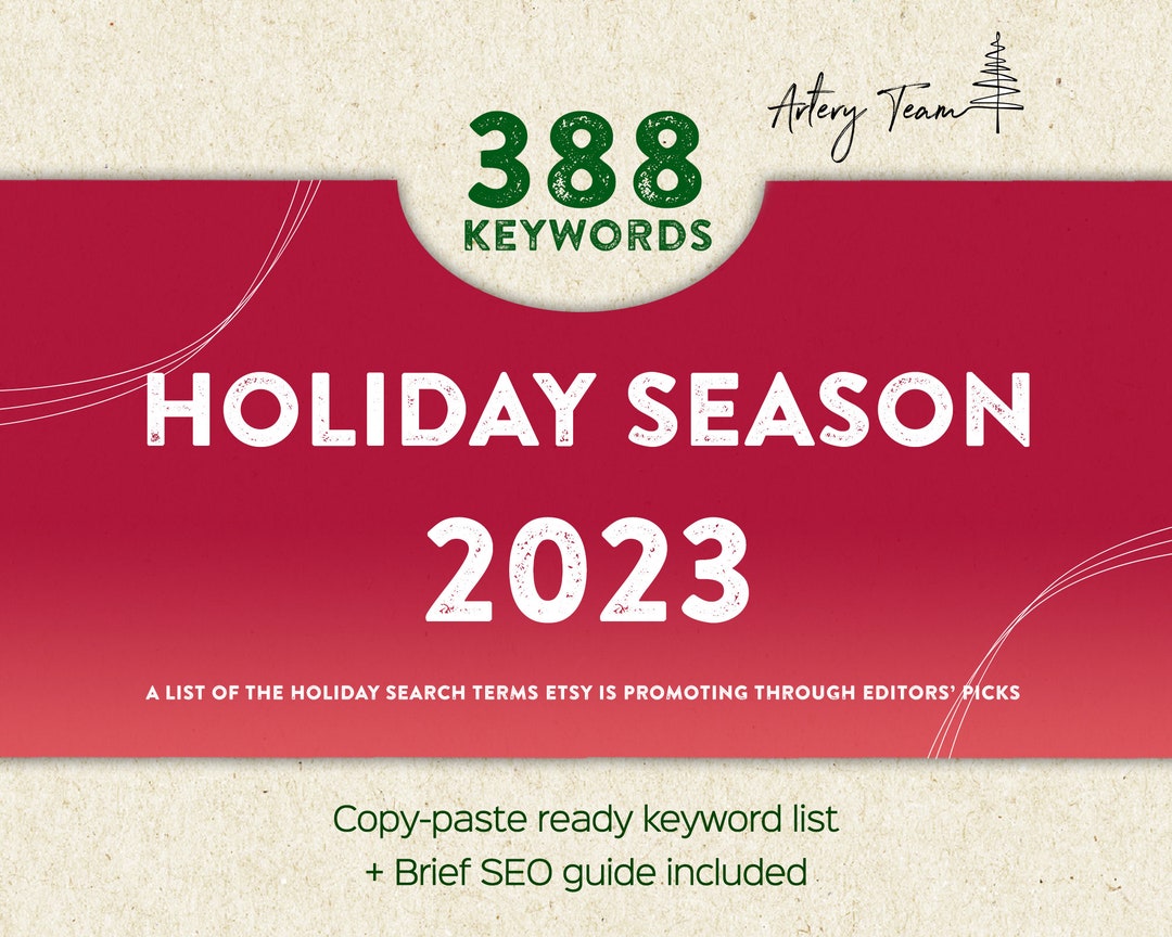 A List of the Holiday Search Terms Etsy is Promoting Through Editors ...