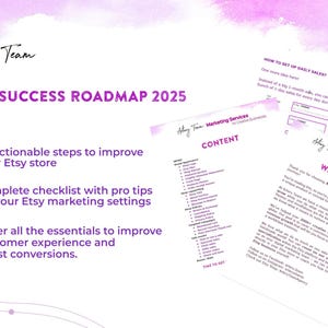 Etsy Success Roadmap, Boost Your Etsy Sales, Etsy Success Plan, Etsy ...