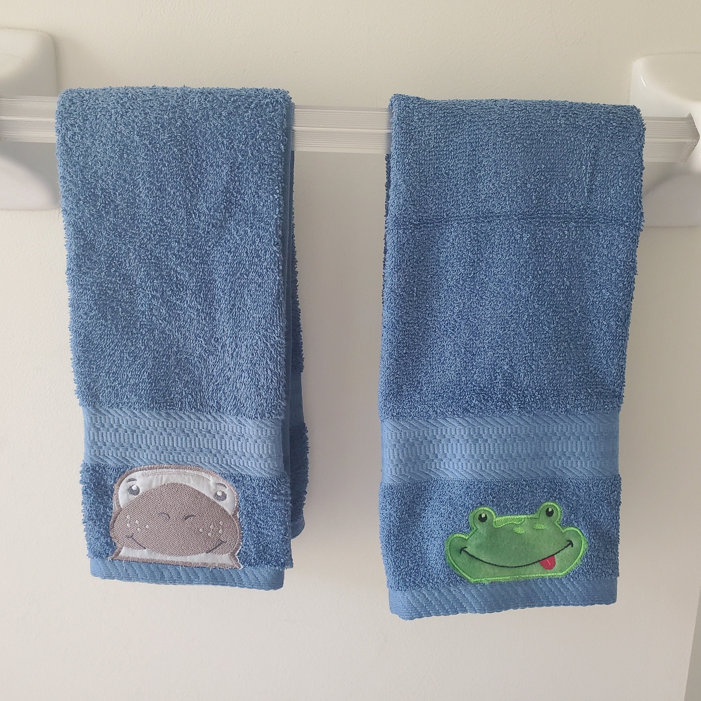 Frog Hand Towel Hand Towel Frog Gift Kids Birthday Gift - Etsy