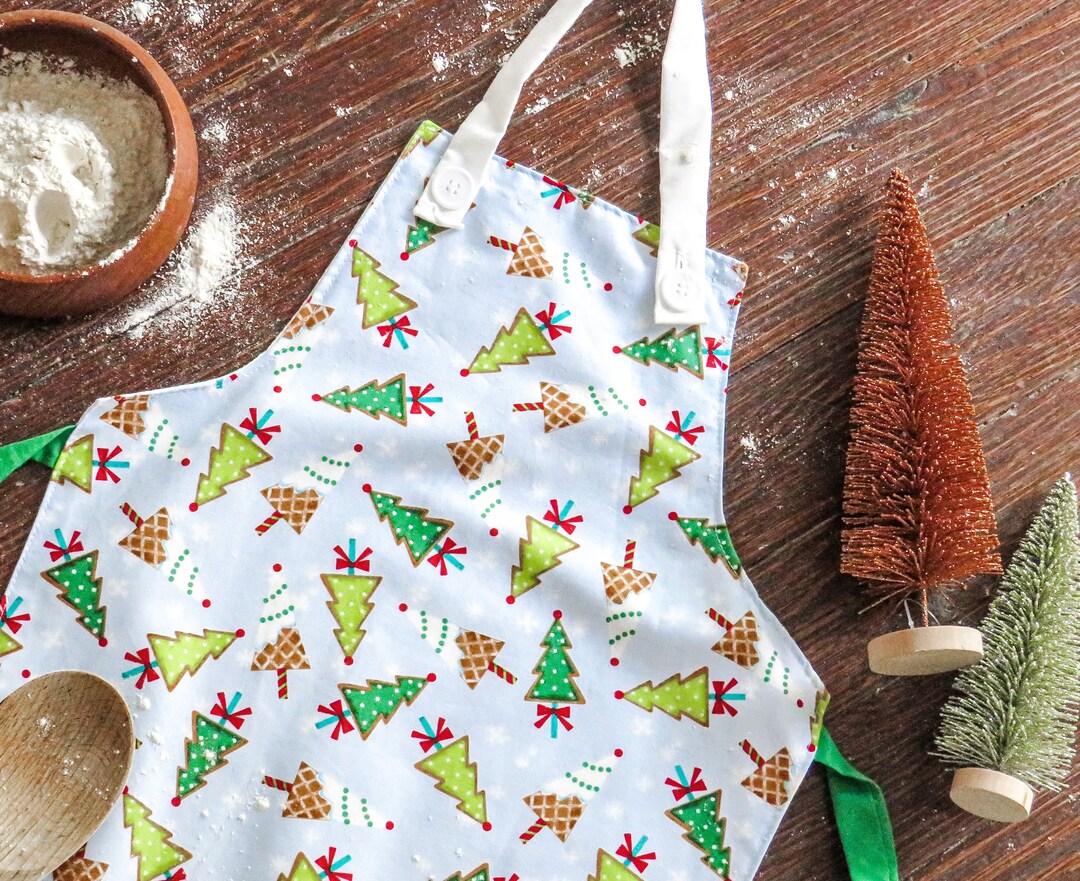 Holiday Apron, Winter Apron, Apron for Toddlers - Etsy