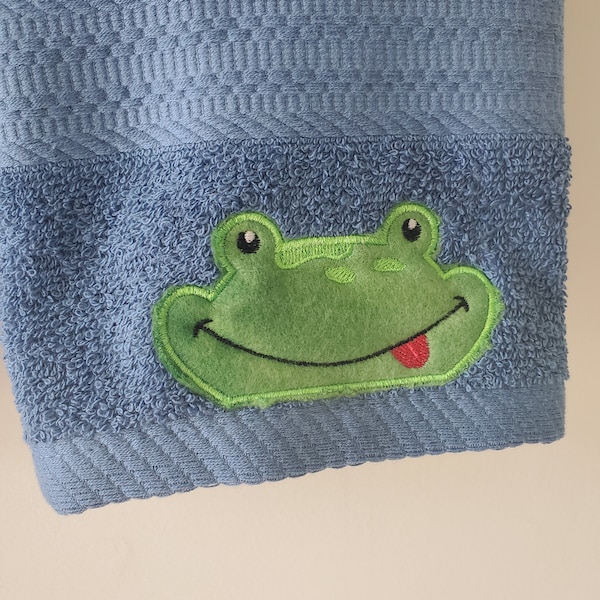 Frog Towel - Etsy