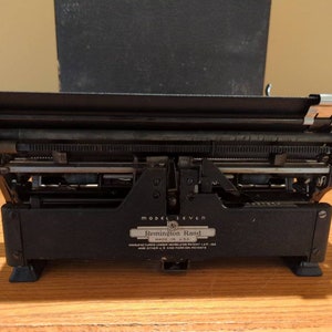 1948 Remington Noiseless 7 Portable Manual Typewriter With Case - Etsy
