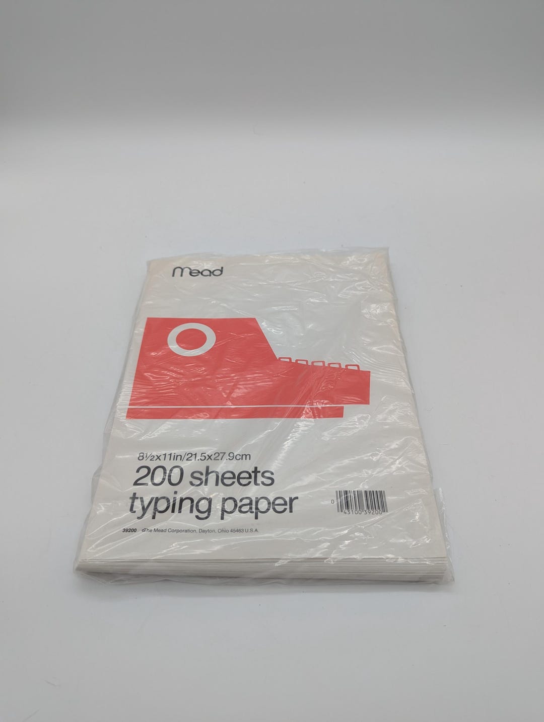 Vintage Mead Typing Paper 200 Sheets - Opened - Etsy