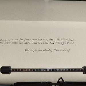 Cursive 1960's Blue Remington Personal-riter Portable Typewriter With ...