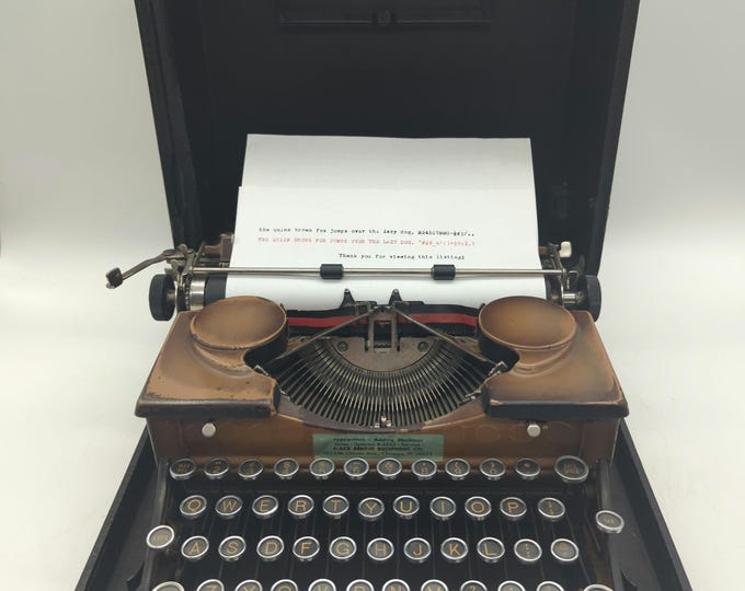 1955 Royal Portable Typewriter Vintage Advertisement Office Wall Art ...
