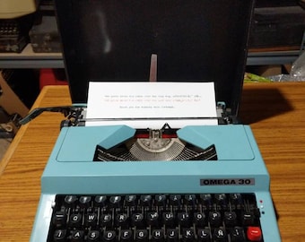 Spanish Typewriter - Etsy