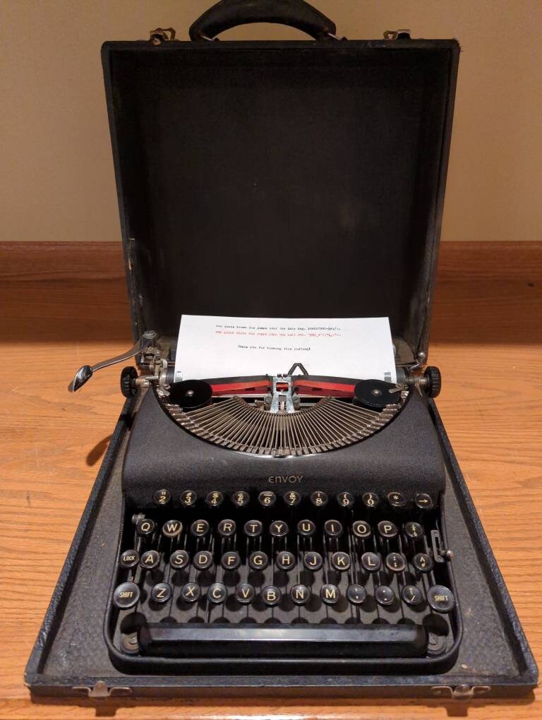 World War 2 Typewriter