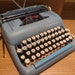1953 Alpine Blue Smith Corona Silent Manual Portable Typewriter With Case - Etsy