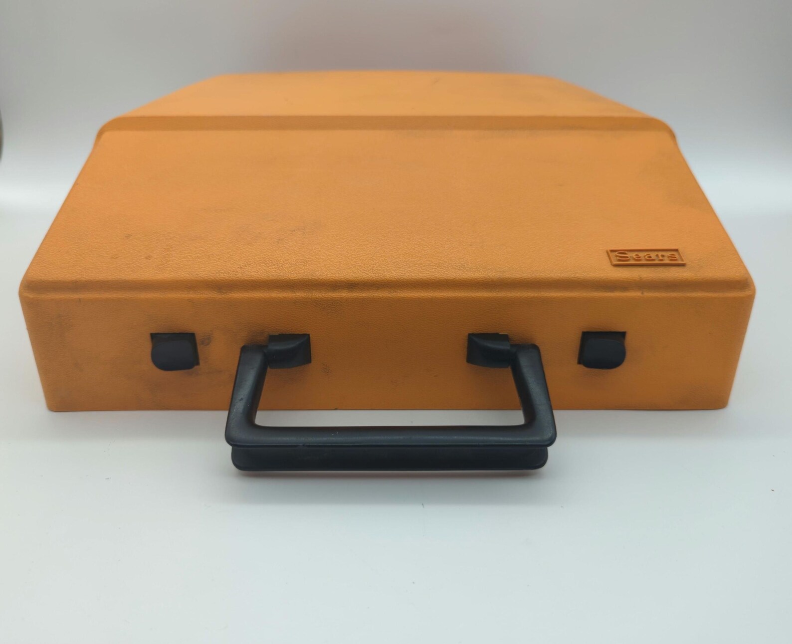 1960's Orange Sears Chevron Portable Manual Typewriter - Etsy