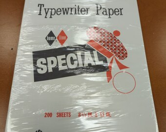 Berkshire Typewriter Paper, 500 Sheets, UNUSED, Ream, 8.5 X 13, Number ...