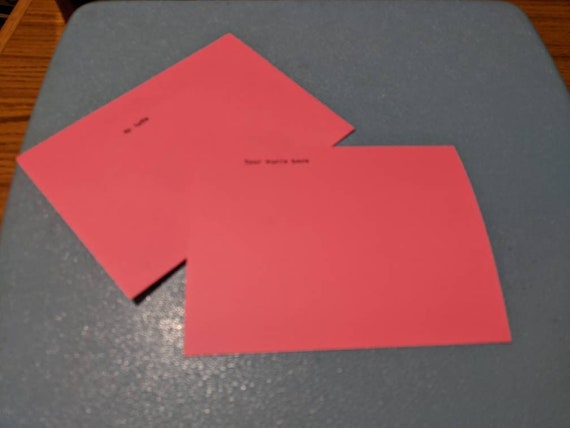 Custom Typed Letter - Etsy