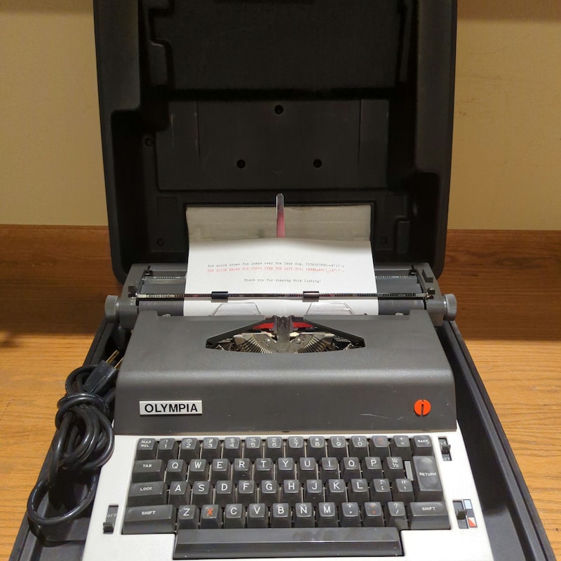 Electric Typewriter - Etsy