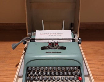Cursive Typewriter - Etsy
