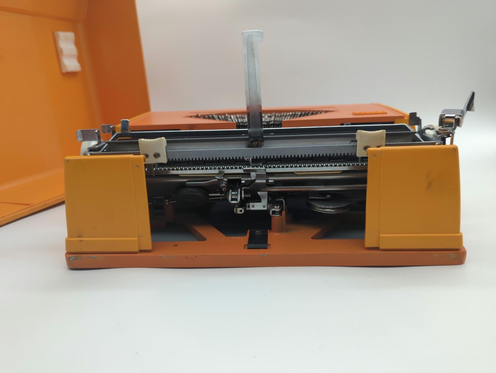 1960's Orange Sears Chevron Portable Manual Typewriter - Etsy