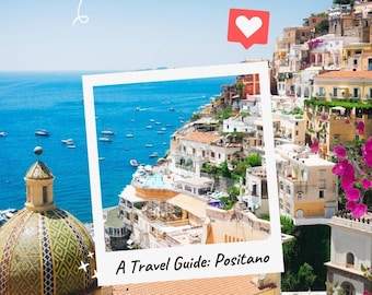 Positano Travel Guide Italy Travel Guide Positano Italy - Etsy