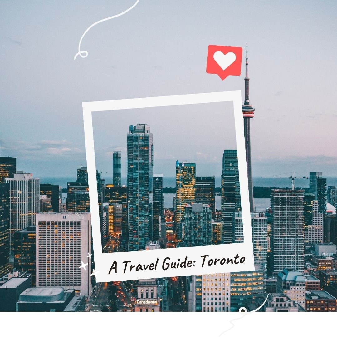 Toronto Canada Travel Guide - Etsy
