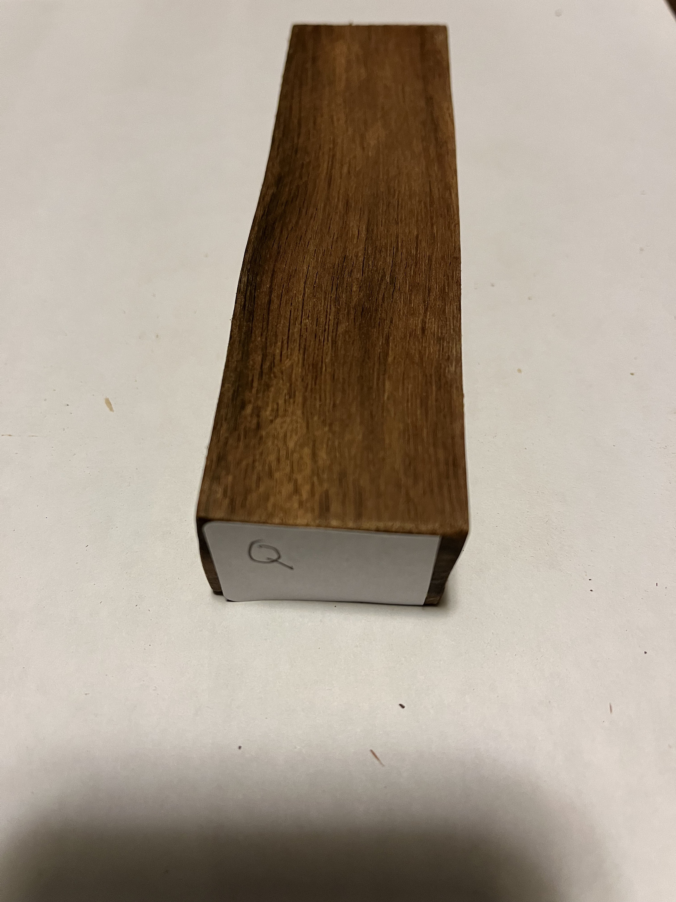 Macassar Ebony Knife Handle Blank/knife Blank Q, 1 Pc. - 5" X 1-3/8" X ...