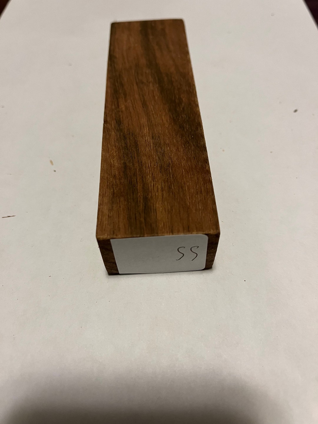 Macassar Ebony Knife Handle Blank/knife Blank SS, 1 Pc. - 5" X 1-1/2" X ...