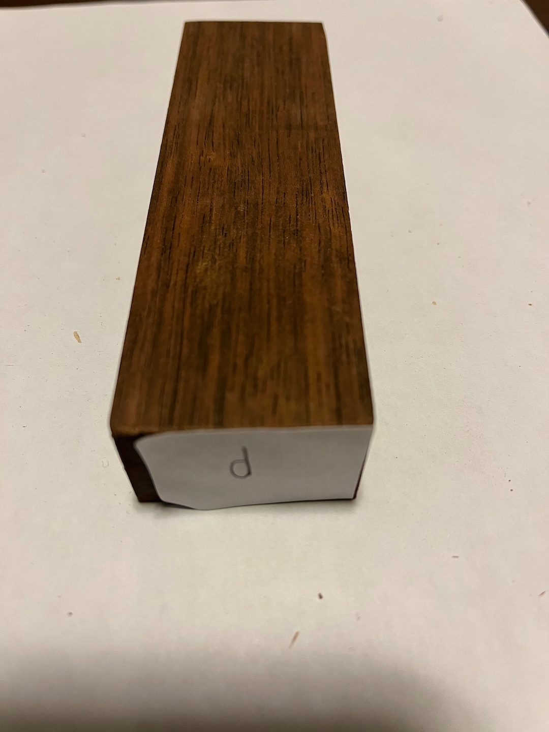 Macassar Ebony Knife Handle Blank/knife Blank P, 1 Pc. - 5" X 1-1/2" X ...