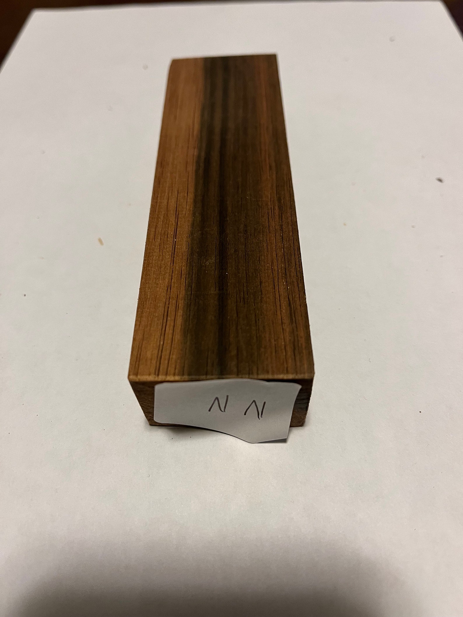 Macassar Ebony Knife Handle Blank/knife Blank NN, 1 Pc. - 5" X 1-1/2" X ...