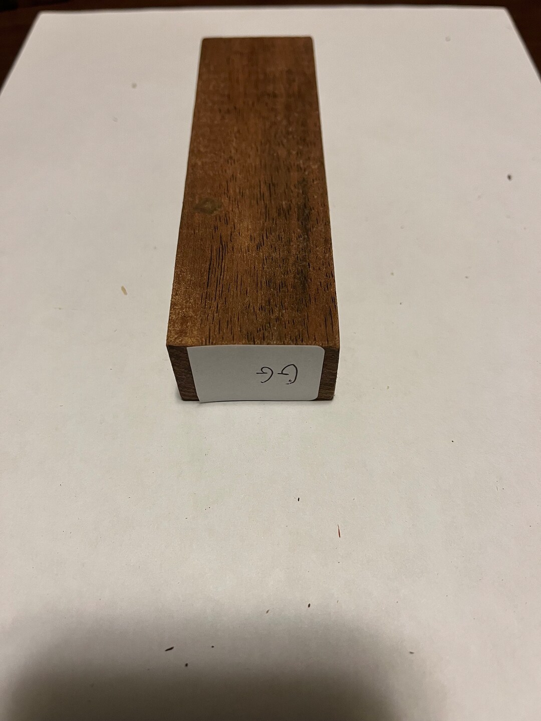 Macassar Ebony Knife Handle Blank/knife Blank GG, 1 Pc. - 5" X 1-1/2" X ...