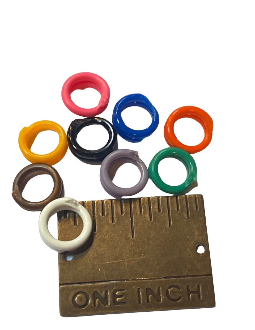 10 Small 1/4 Plastic Celluloid Coils for Jump Rings or - Etsy