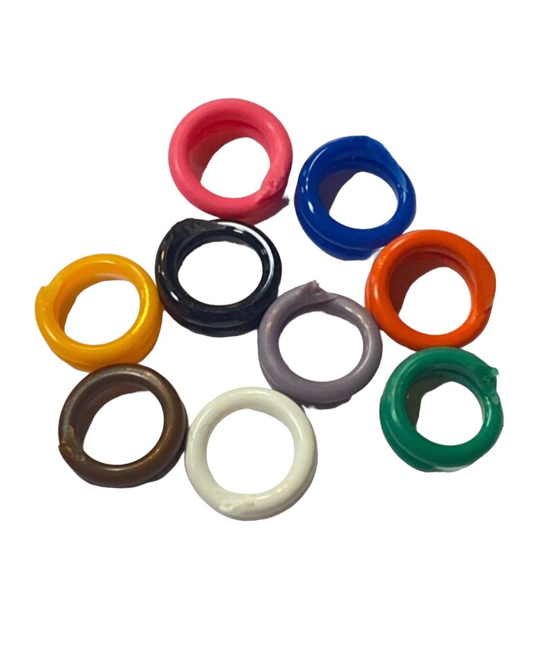 10x 1/2 Inch Plastic Celluloid Coils for Jump Rings or Chain - Etsy