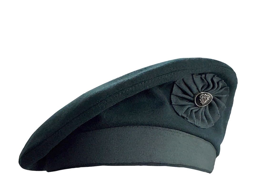 Caubeen Hat, Balmoral Hat, French Beret, Glengarry, Bonnet, Green Hat ...